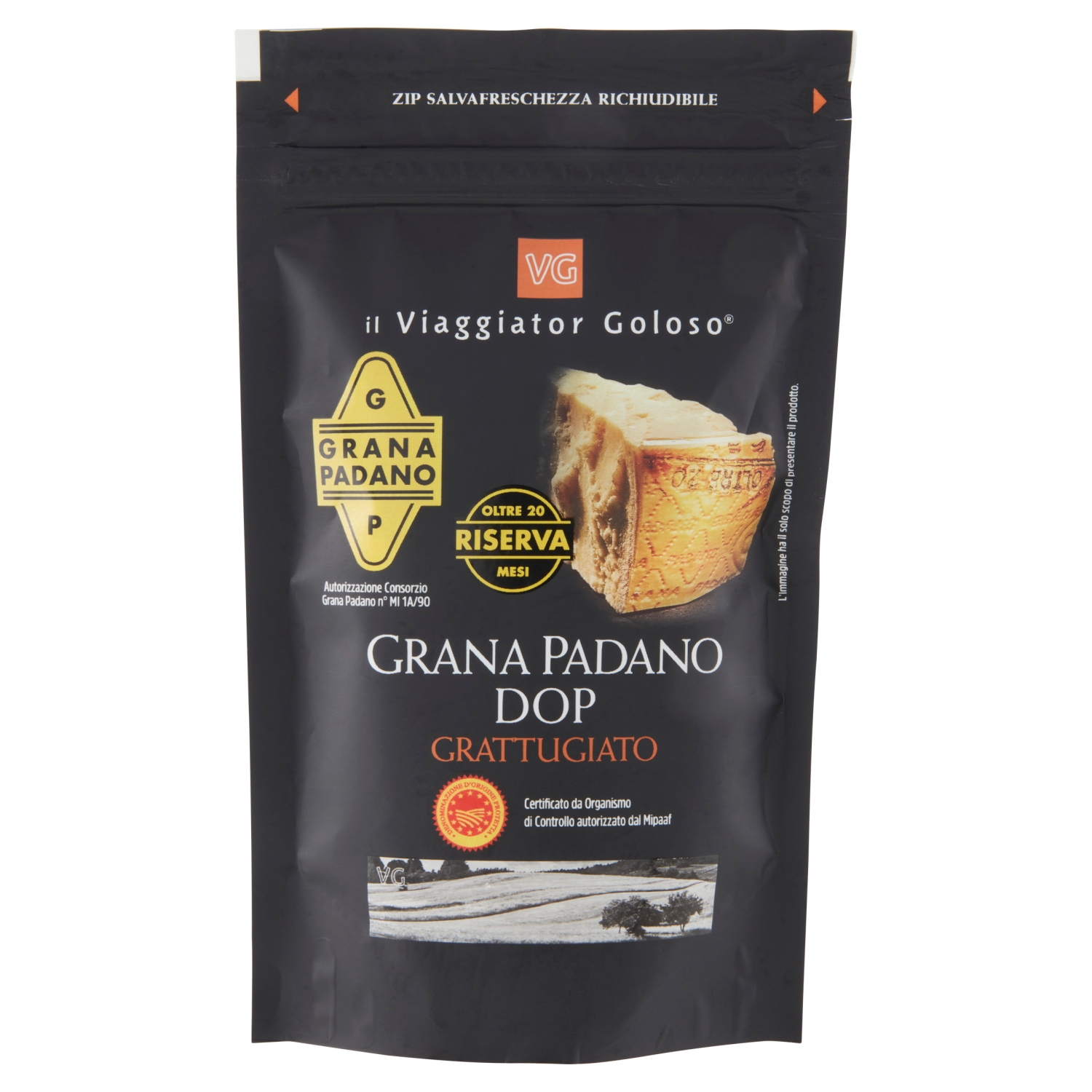 Grana Padano DOP grattugiato - il Viaggiator Goloso Grana Padano DOP grattugiato - il Viaggiator Goloso